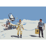 STS 100 Patch | Free SVG