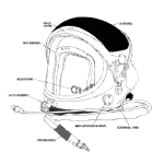 NASA flight helmet specs | Free SVG