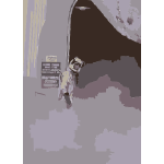 NASA flight suit vector drawing | Free SVG