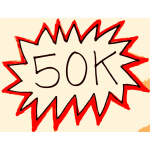 Beat this month, 2 days to 50k! | Free SVG