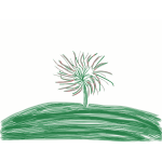 Grass shaded with layers | Free SVG