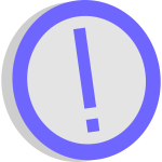 Small warning icon | Free SVG