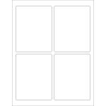 Address label template vector image | Free SVG