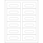 Address label template in vector format | Free SVG