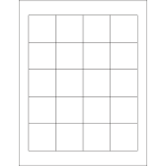 Address label template in vector format | Free SVG