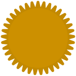 Yellow seal | Free SVG